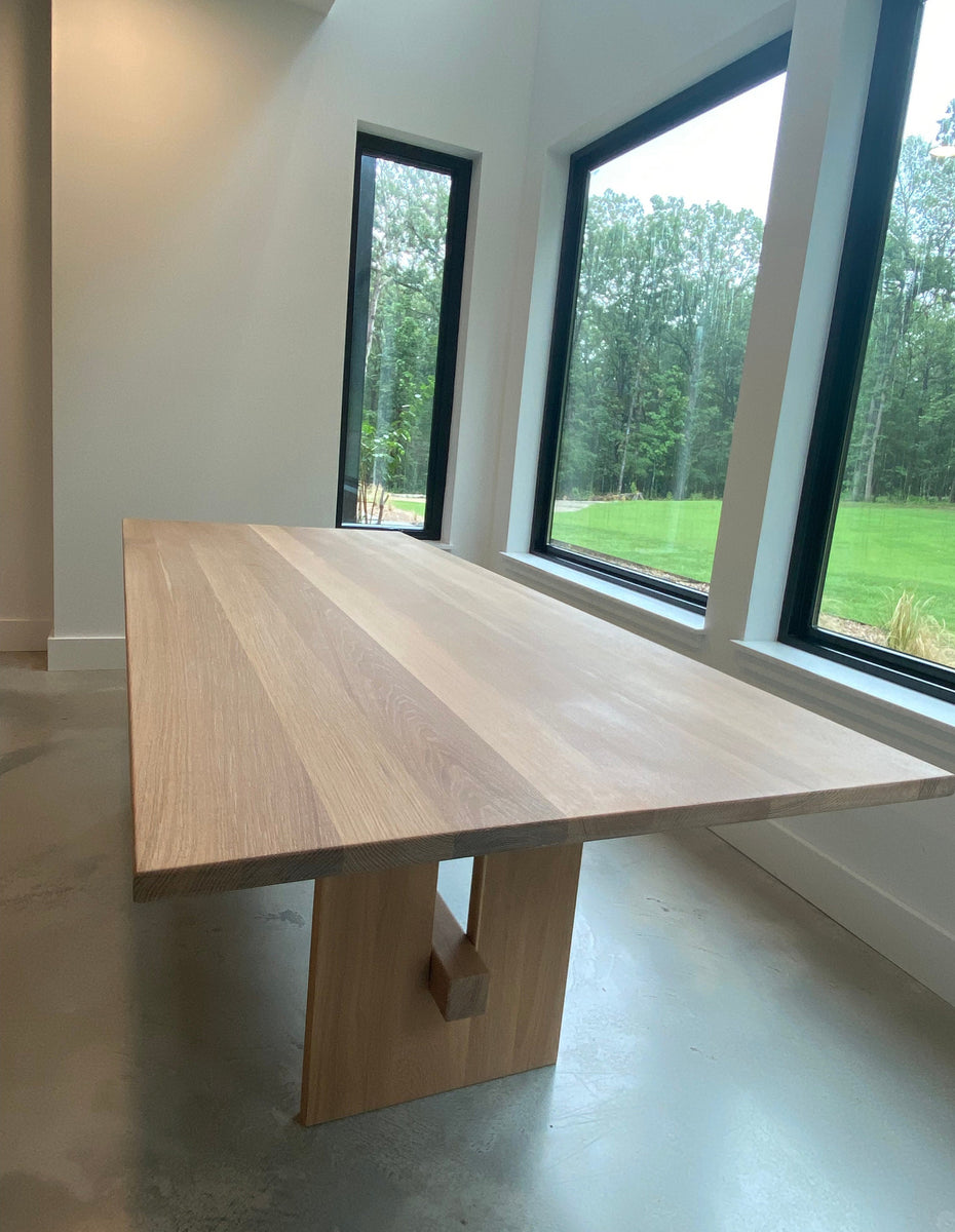 Founder Modern Table – Hermanos Woodworks